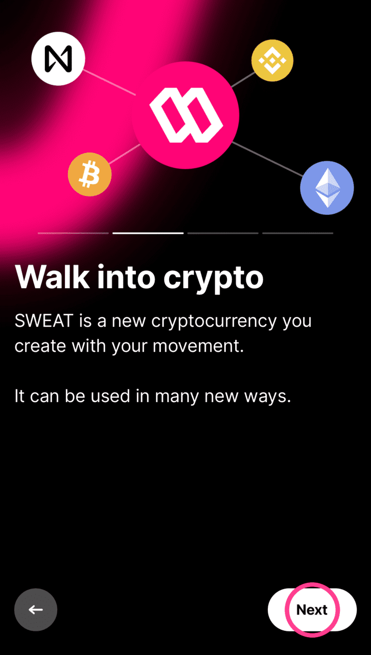 【アプリ】Sweat Wallet（スウェットウォレット）の始め方・連携方法 | コイン部ログ